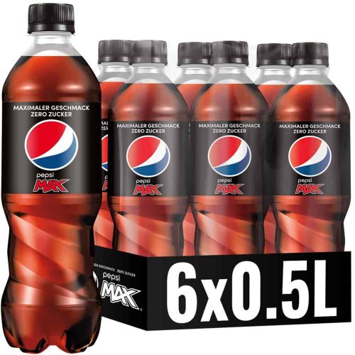 Pepsi Max 6er Pack (6 x 0,5l) ab 3,59 € zzgl. 1,50 € Pfand inkl. Prime ...
