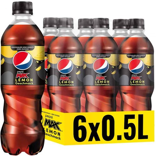 Pepsi Max Lemon 6er Pack (6 x 0,5l) ab 3,05 € zzgl. 1,50 € Pfand inkl ...