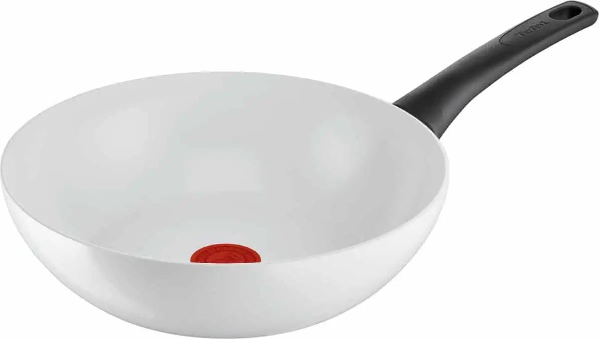 Tefal C41719 Wokpfanne (28 cm. Ceramic Control mit hochwertiger ...