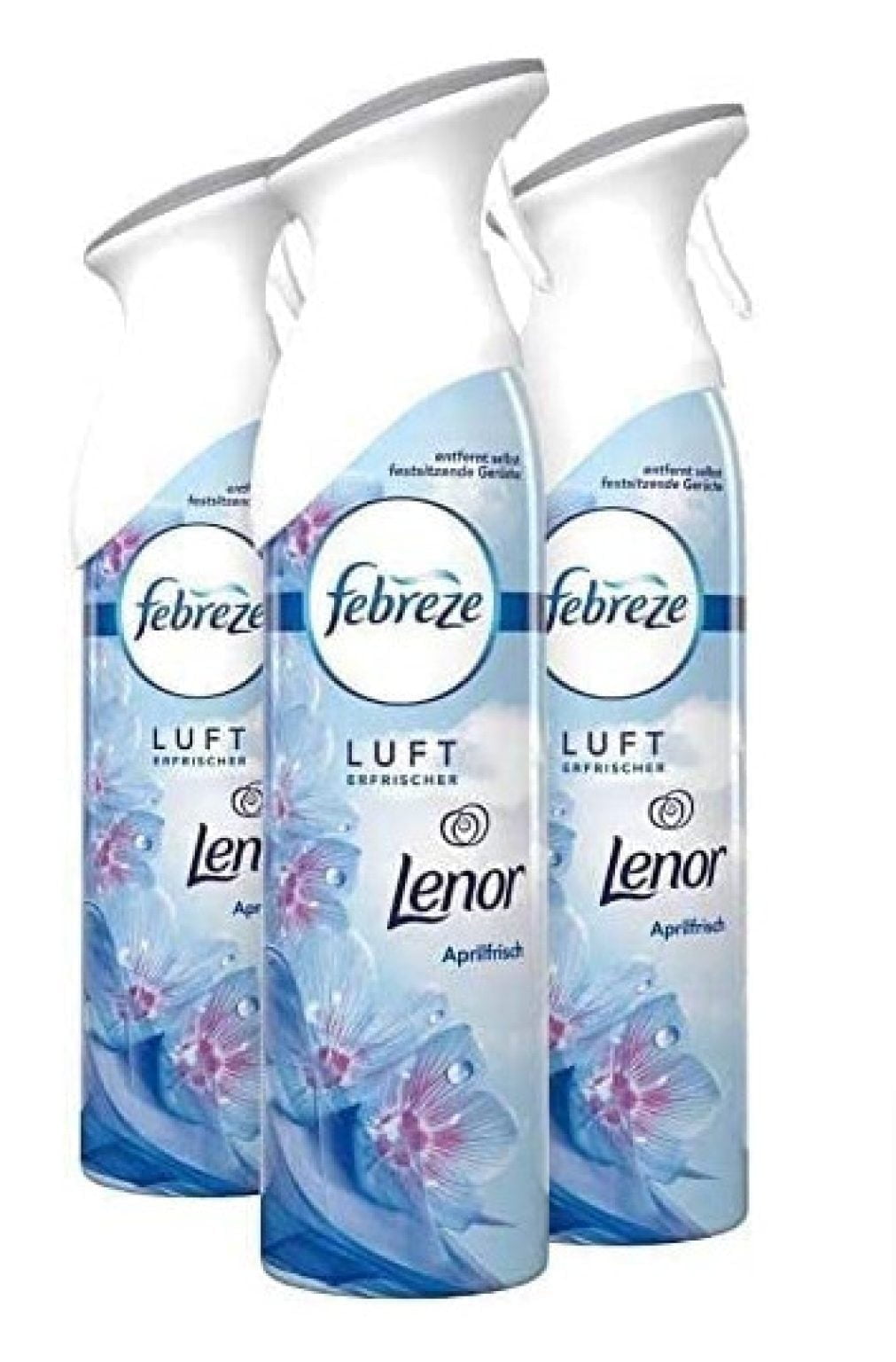 Febreze Lufterfrischer, Lenor Aprilfrisch, Raumspray entfernt Gerüche ...