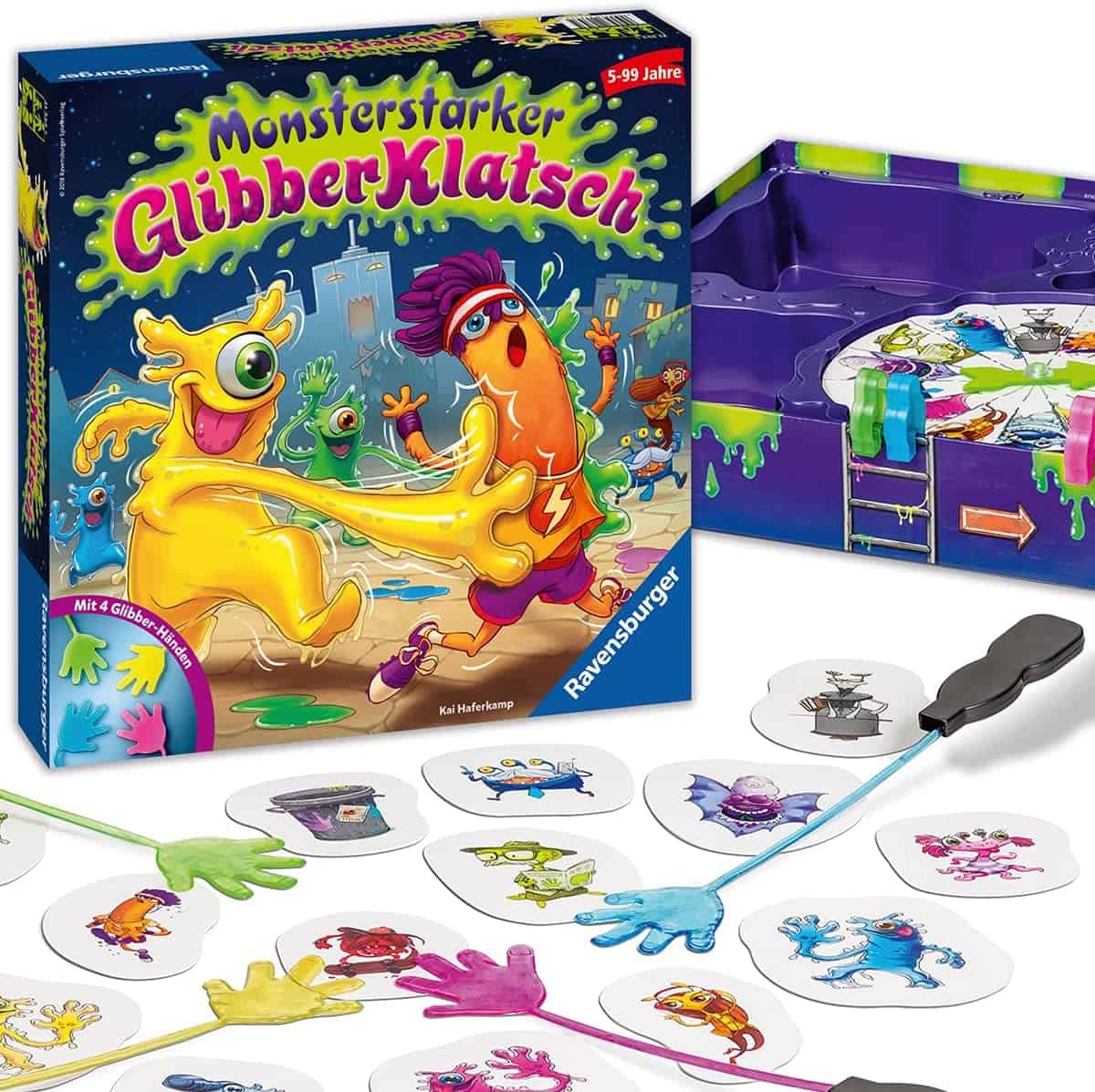 Ravensburger Kinderspiel 21353 Monsterstarker Glibber-Klatsch für 9,43 ...