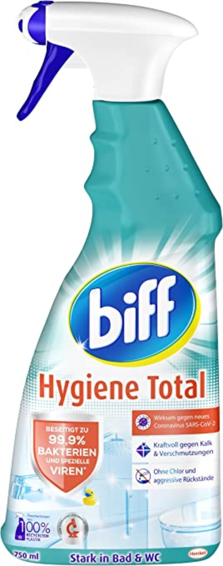 Biff Hygiene Total Badreiniger 750 ml ab 1,65 € inkl. Prime-Versand