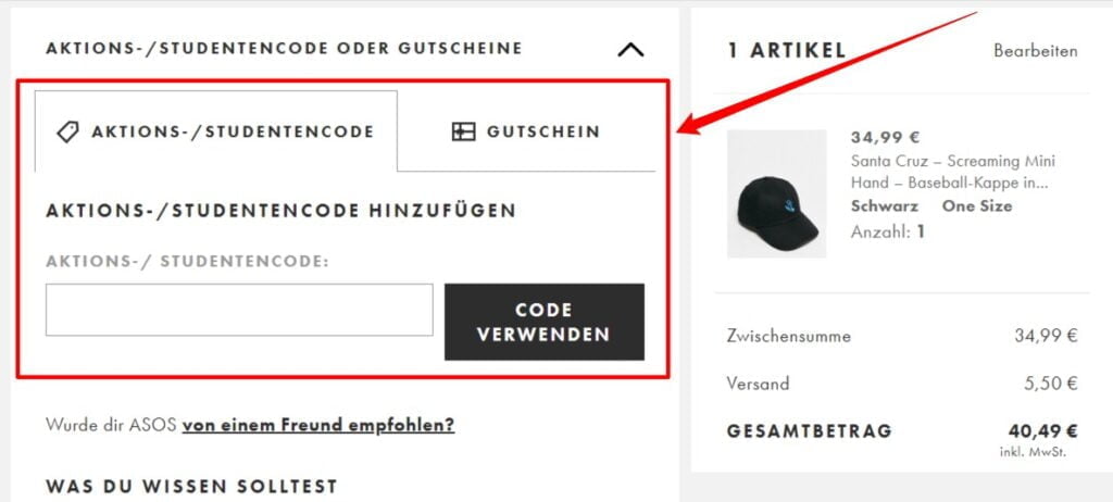 ASOS Angebote & Gutscheine | Schnäppchen