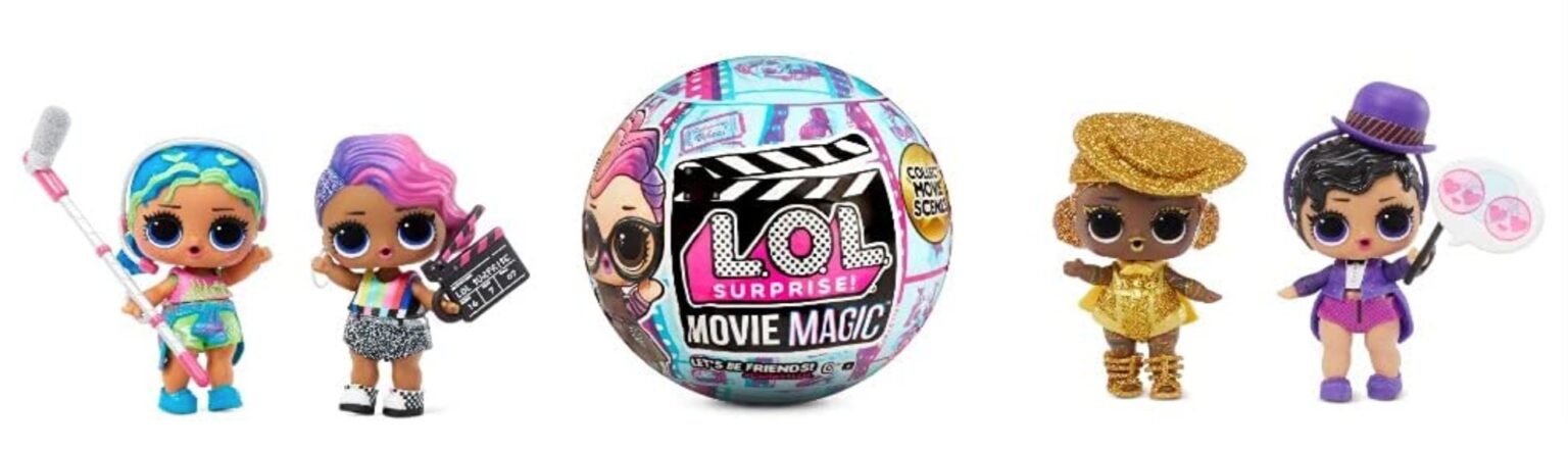 LOL Surprise Movie Magic Puppen mit 10 Überraschungen inklusive Puppe ...