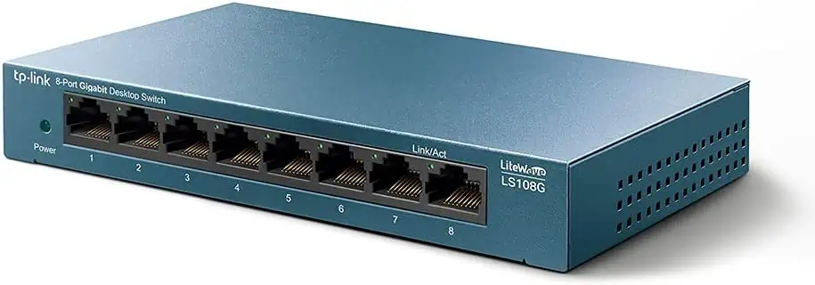 TP-Link TL-LS108G LAN Switch 8 Port Netzwerk Switch - für 18,59 € inkl ...