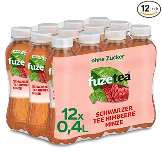 Fuze Tea Himbeere Minze 12er Pack (12 x 400 ml) ab 7,89 € inkl. Prime ...
