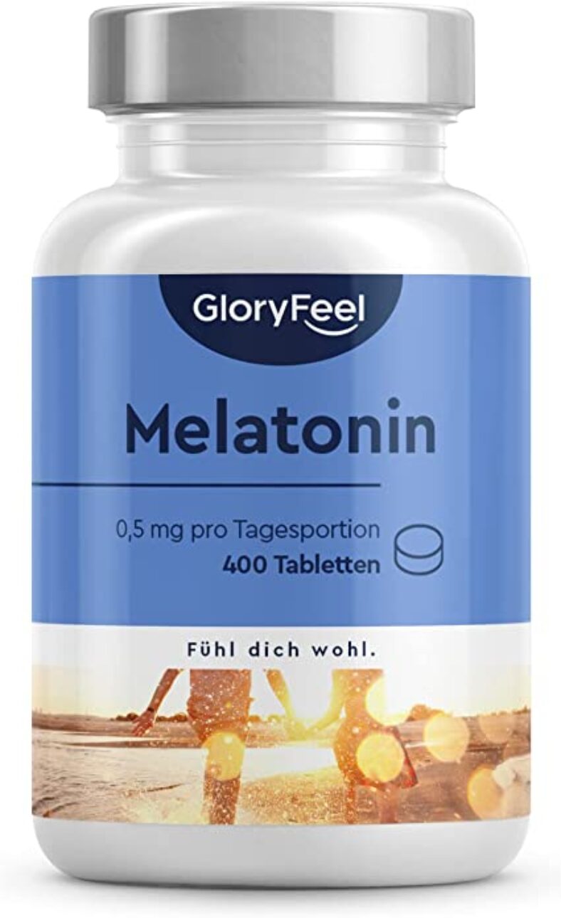 GloryFeel Melatonin hochdosiert (400 Tabletten) - für 4,99 € inkl ...