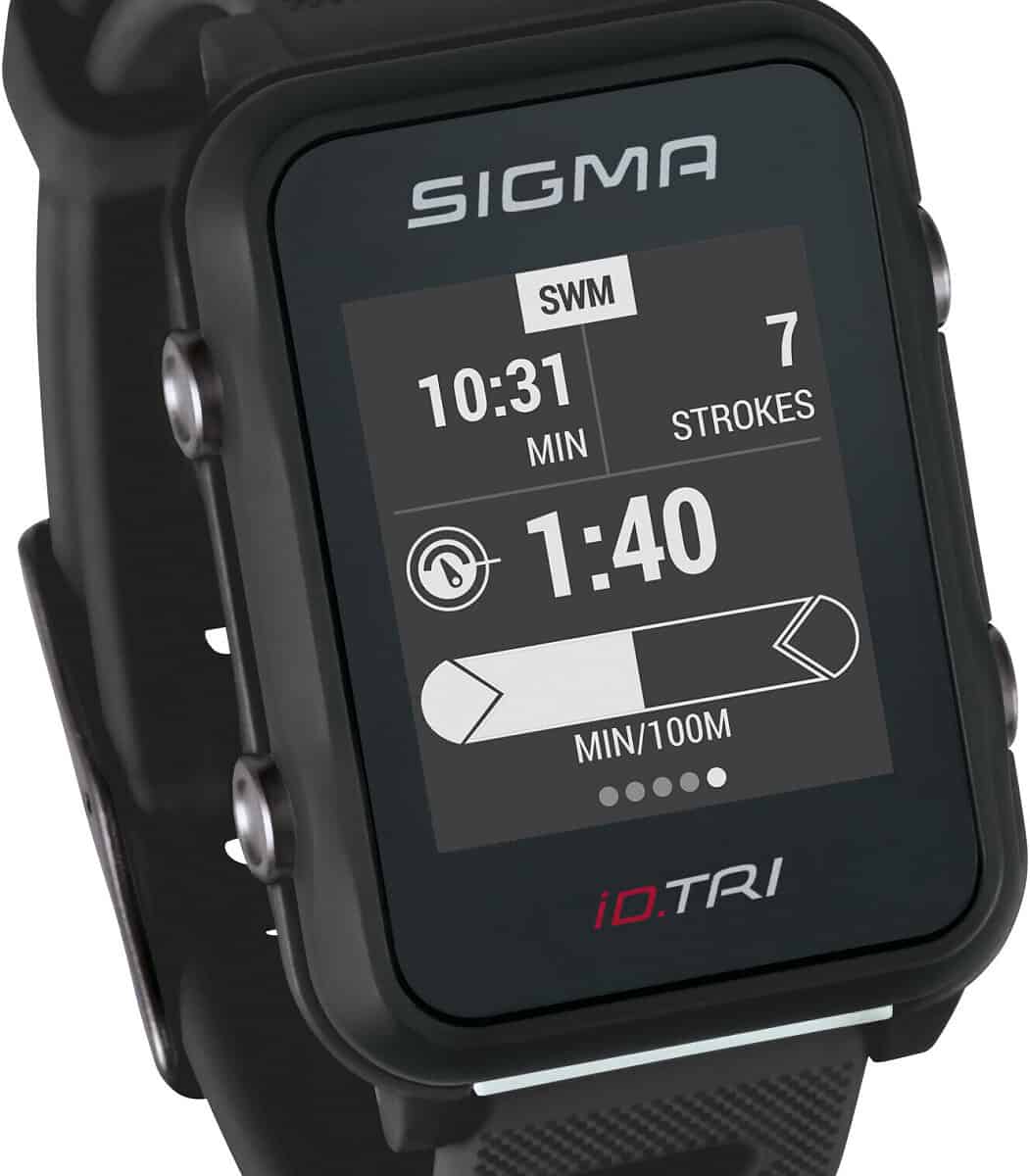 Sigma Sport iD.TRI GPS Triathlon-Uhr mit Trainings- und ...