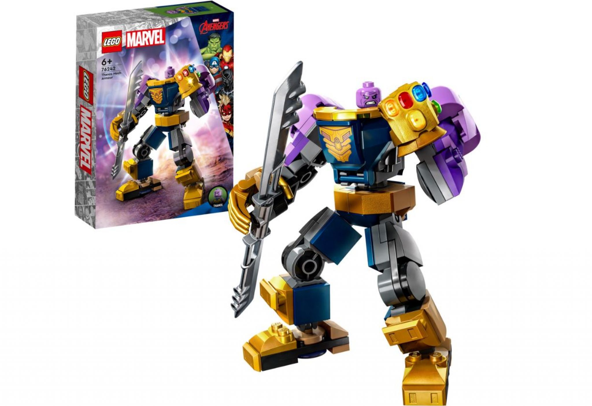 LEGO Marvel Thanos Mech (76242) - für 10,99 € inkl. Versand (statt 13,60 €)