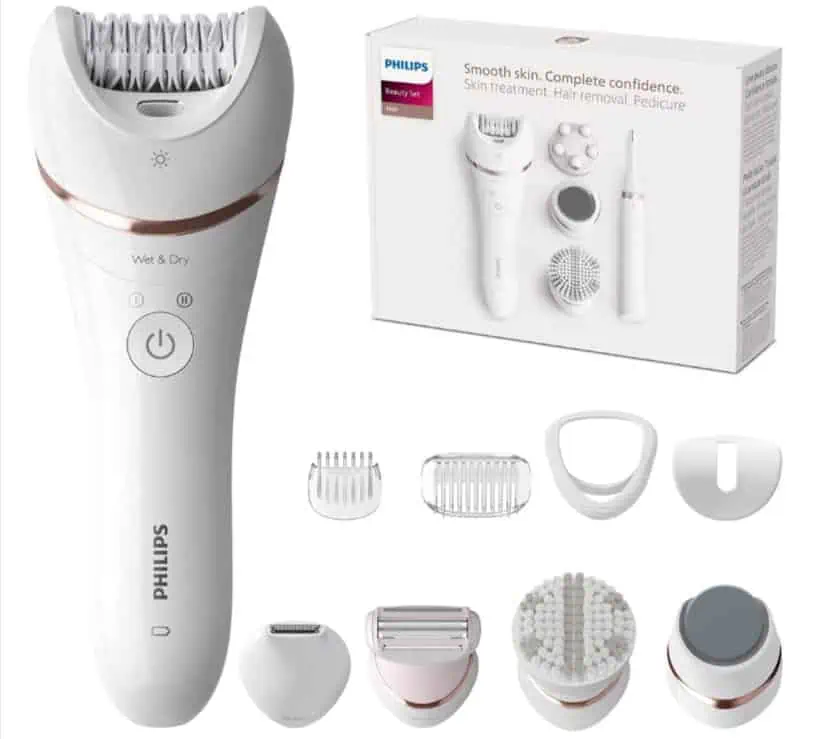 Philips Beauty Set Series 9000 - inkl. 12 Zubehörteilen (BRE740/90) für ...