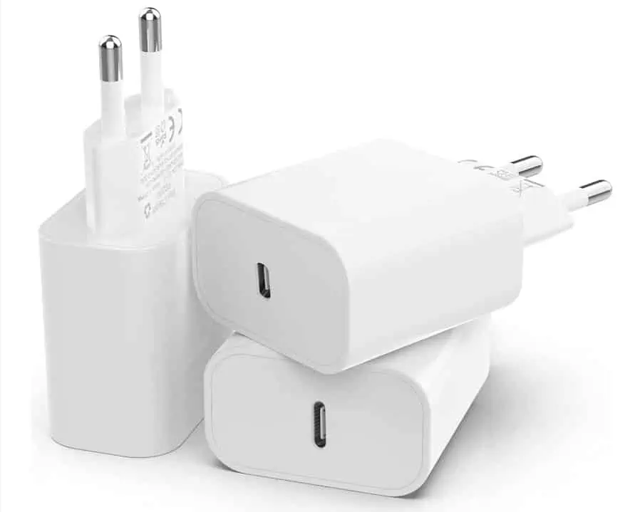 20W USB C Adapter, 3er Pack USB c ladegerät für iPhone (Ohne Ladekabel ...