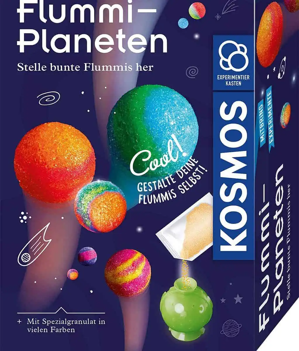 KOSMOS 657765 Flummi-Planeten, bunte Flummis selbst herstellen - für 4 ...