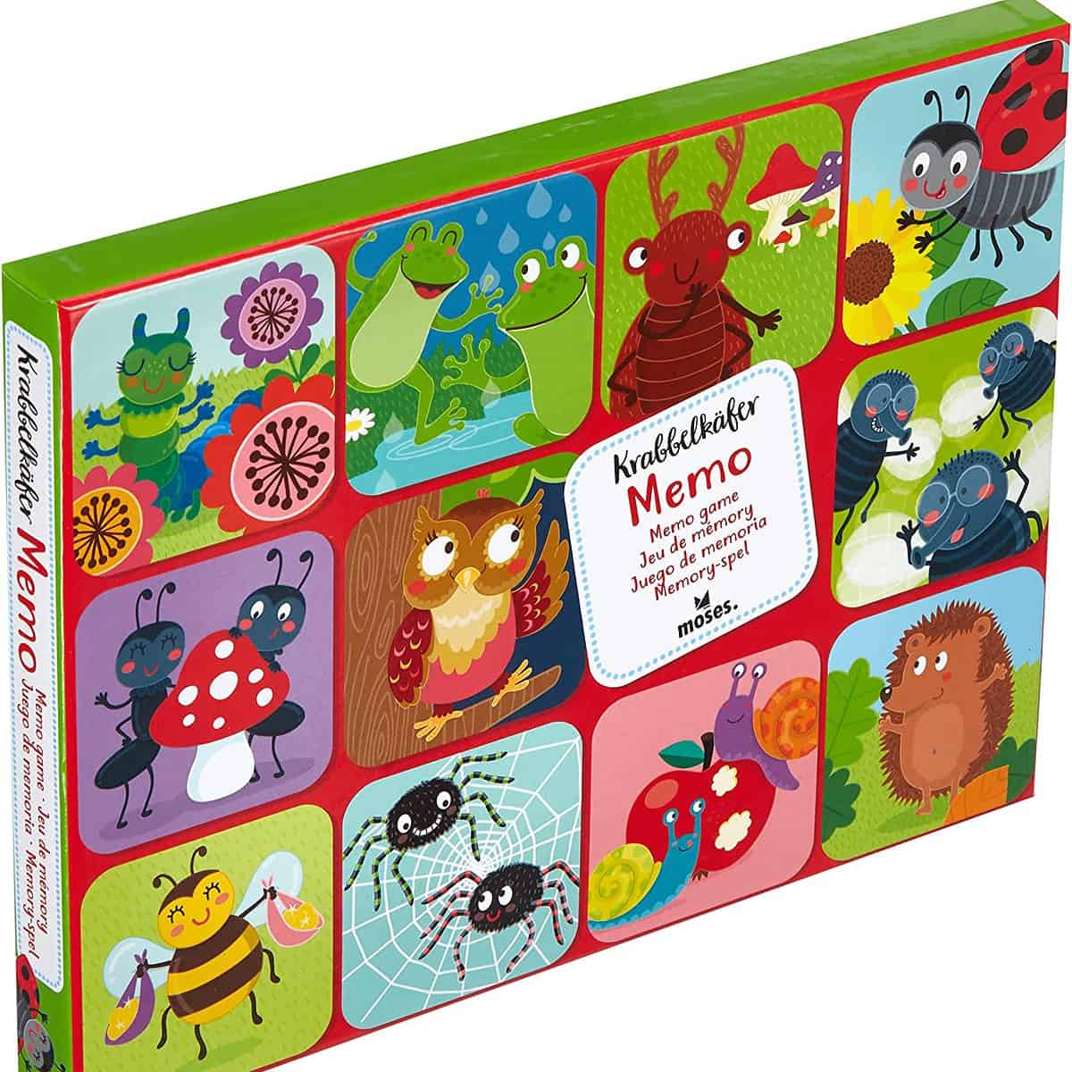 Moses 16119 Krabbelkäfer Memory-Spiel - für 10,10 € inkl. Prime-Versand ...
