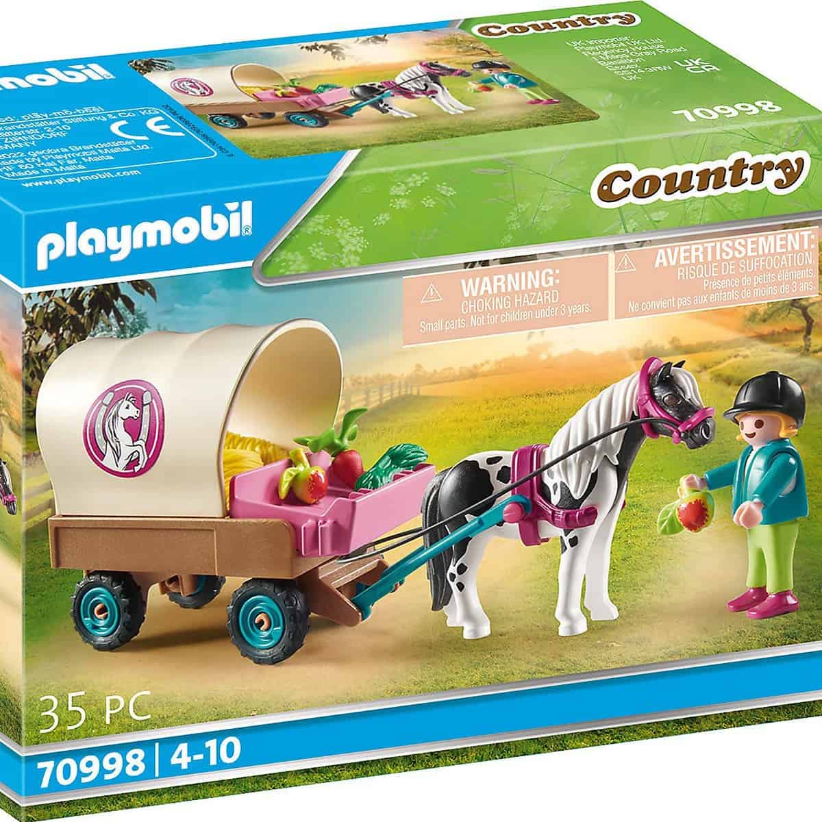 PLAYMOBIL Country (70998) Ponykutsche - für 8,50 € inkl. Prime-Versand ...