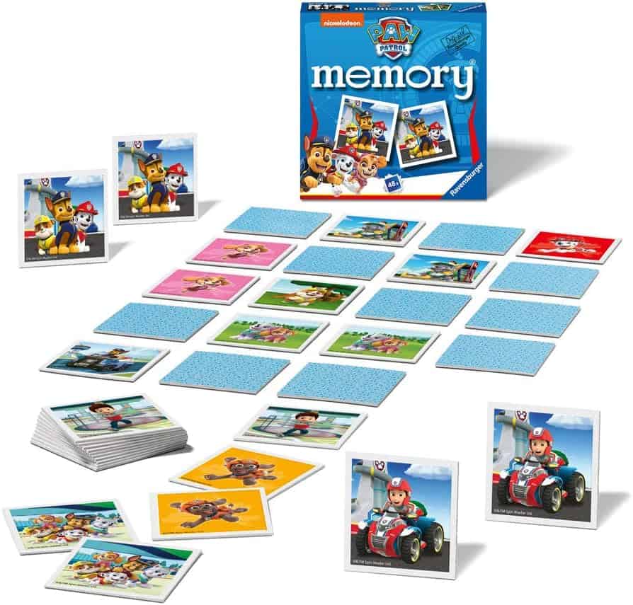 Ravensburger Paw Patrol Mini Memory Spiel - für Kinder ab 3 Jahren ...