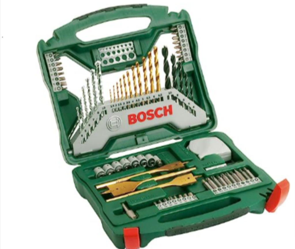 Bosch 70tlg. X-Line Titanium Bohrer und Schrauber Set für 14,99 € (Prime)