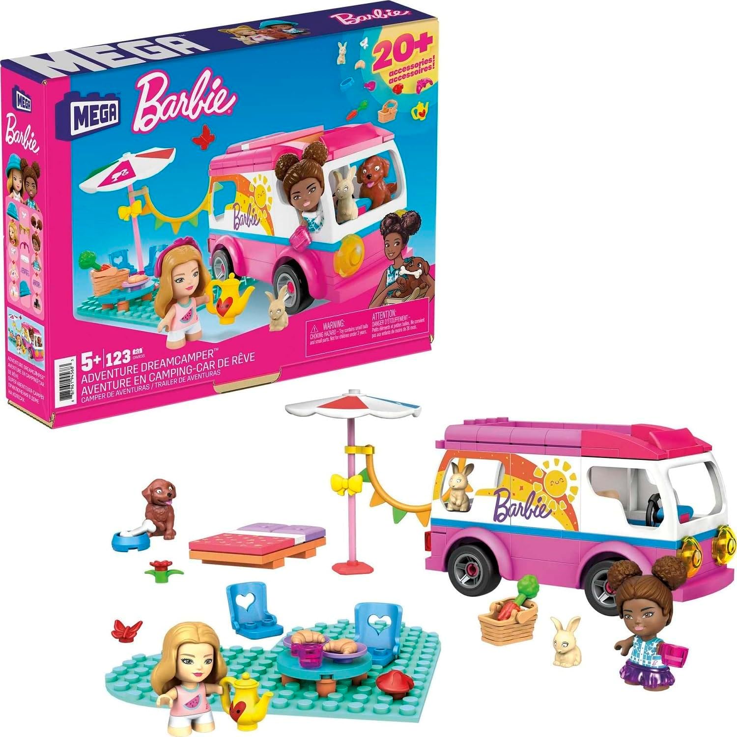 MEGA Barbie MEGA Construx GWR35 - Barbie Abenteuer Traumwohnmobil ...