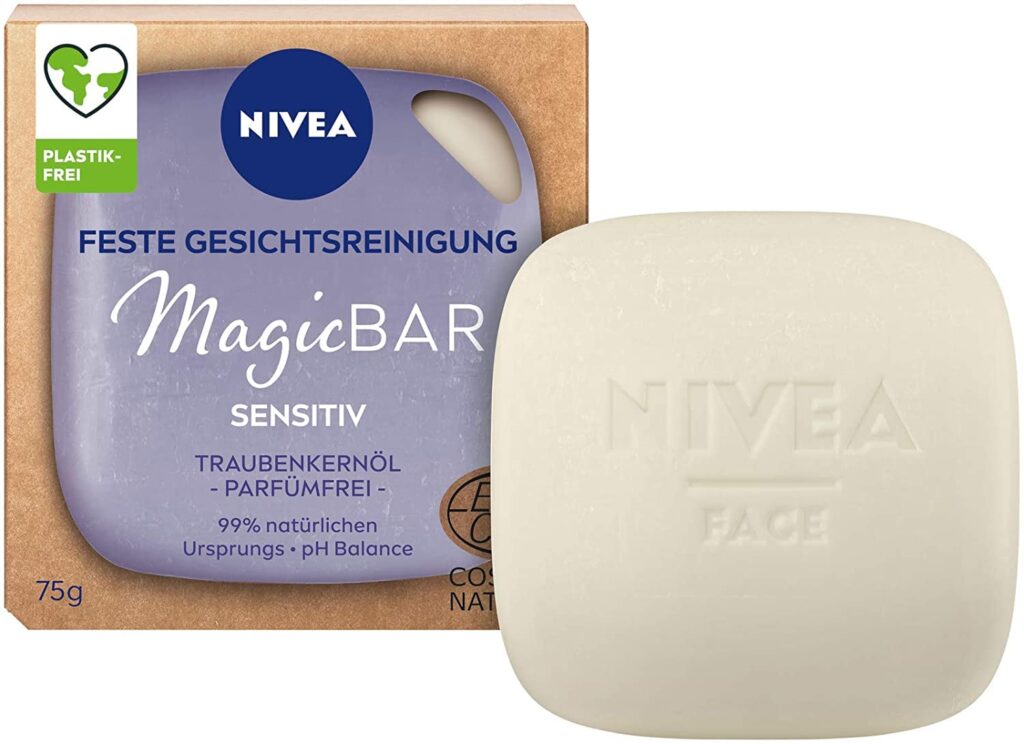 NIVEA MagicBar Feste Gesichtsreinigung Sensitiv 75g ab 3,60 € inkl ...