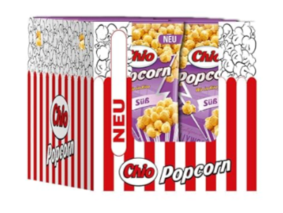 Chio Popcorn süß, 12er Pack (12 x 120 g) ab 10,26 € (Prime) statt 22,68