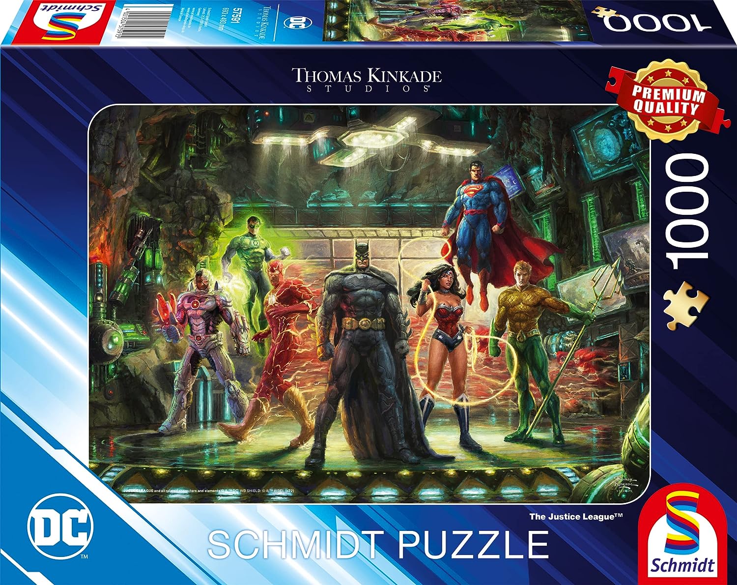 *nur noch 13 Stück* Schmidt-Spiele The Justice League Puzzle mit 1000 ...