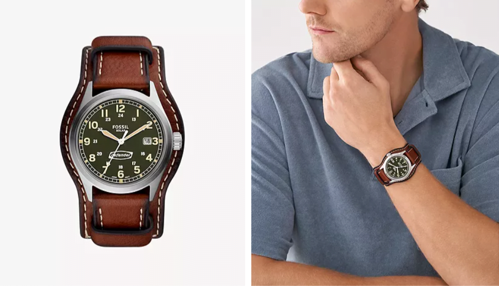 Fossil Defender Solarwerk Herrenarmbanduhr FS5974 ab 60,09 € inkl. Versand