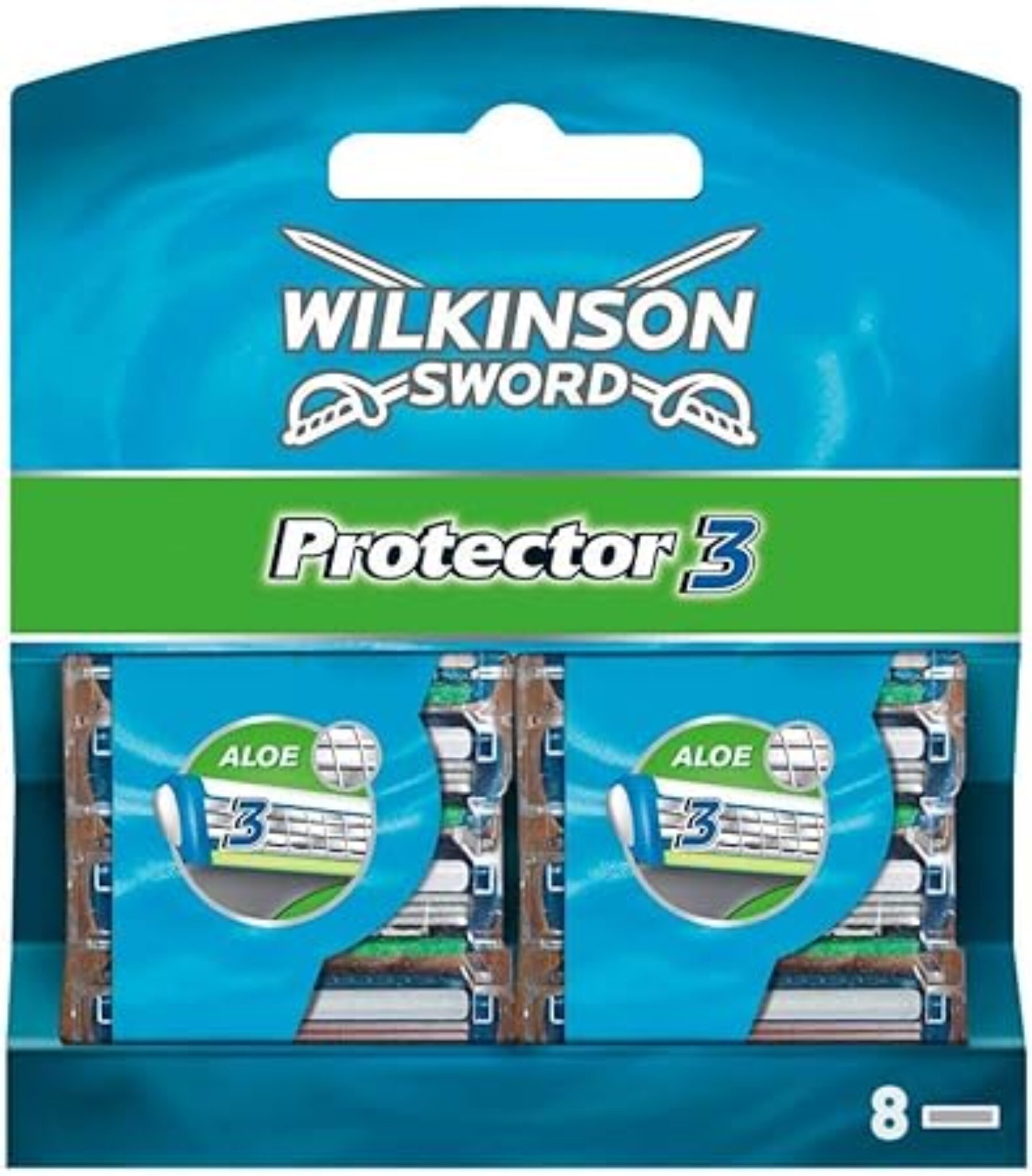 Wilkinson Sword Protector 3 Rasierklingen 8 Stück ab 5,42 € inkl. Prime ...