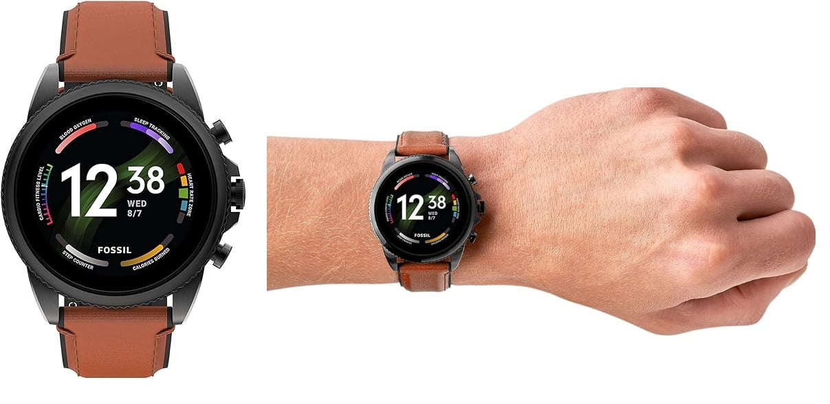 Fossil Herren Touchscreen Smartwatch 6. Generation FTW4062 (mit ...