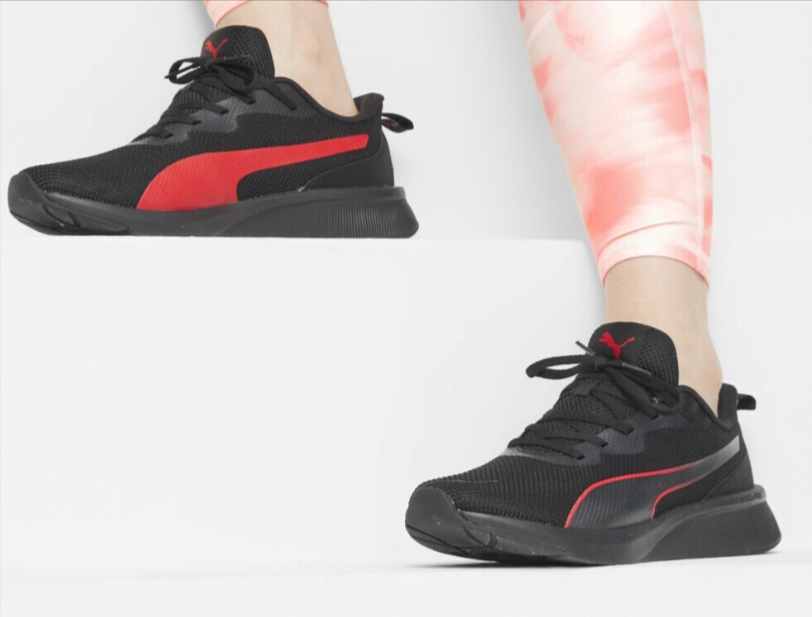 Puma Flyer Lite Mesh black for all time red [Gr.39 bis 48] für 23,96 ...